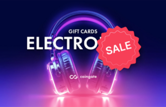 Buy Clearance - Electronics and Music category Gift Card | CoinGate | CoinGate Gift Cards